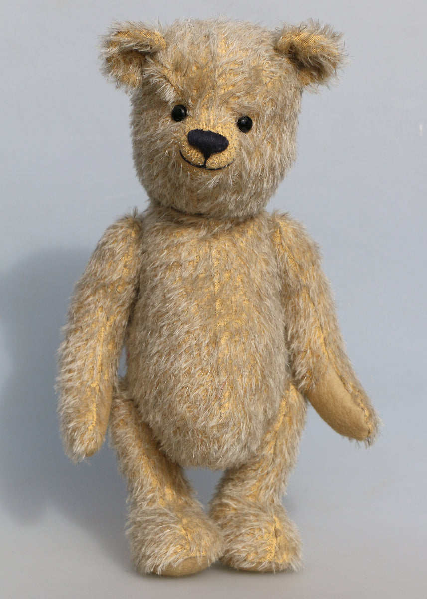 Christopher is a traditional mohair teddy bear by Barbara Ann Bears
