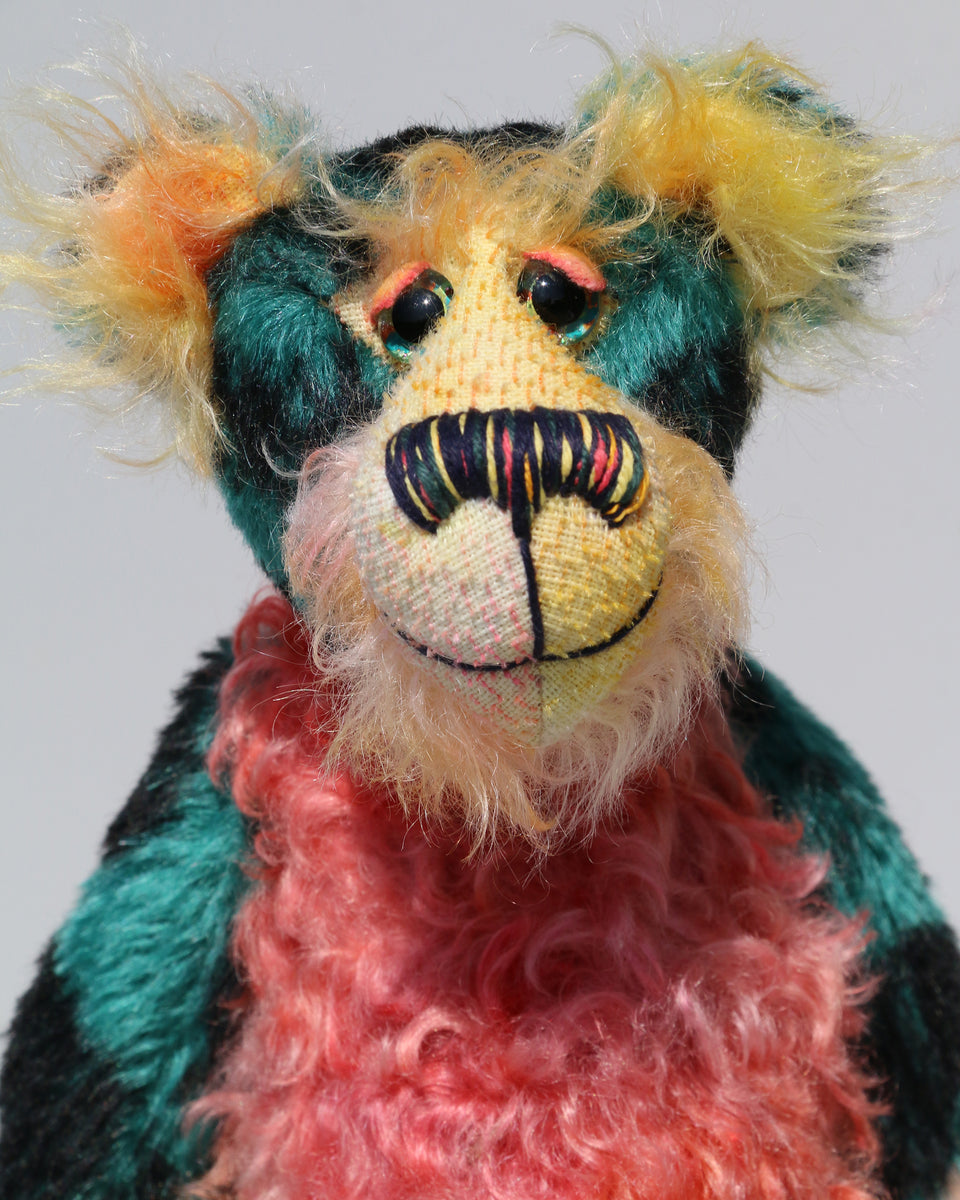 Darcy Dingle a one of a kind, mohair artist bear by Barbara-Ann Bears ...