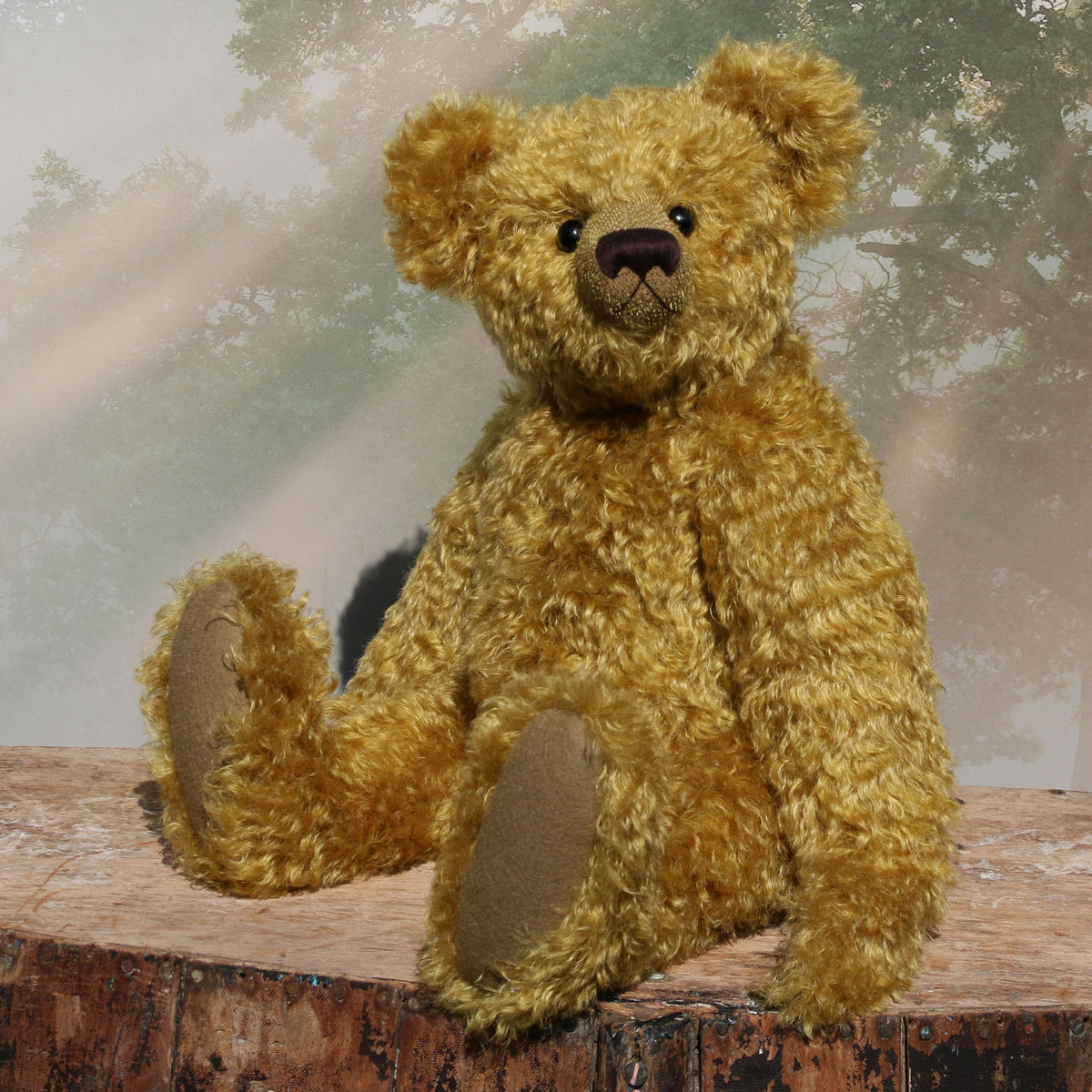 Edgar is a one of a kind mohair artist teddy bear by Barbara-Ann Bears ...