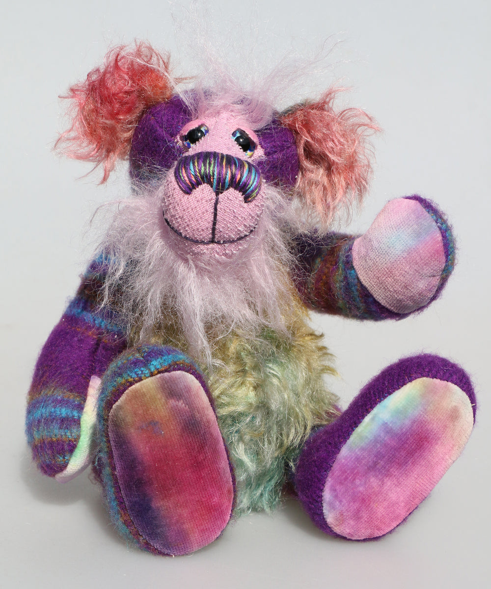 Harry Huckleberry a one of a kind artist teddy bear by Barbara-Ann ...