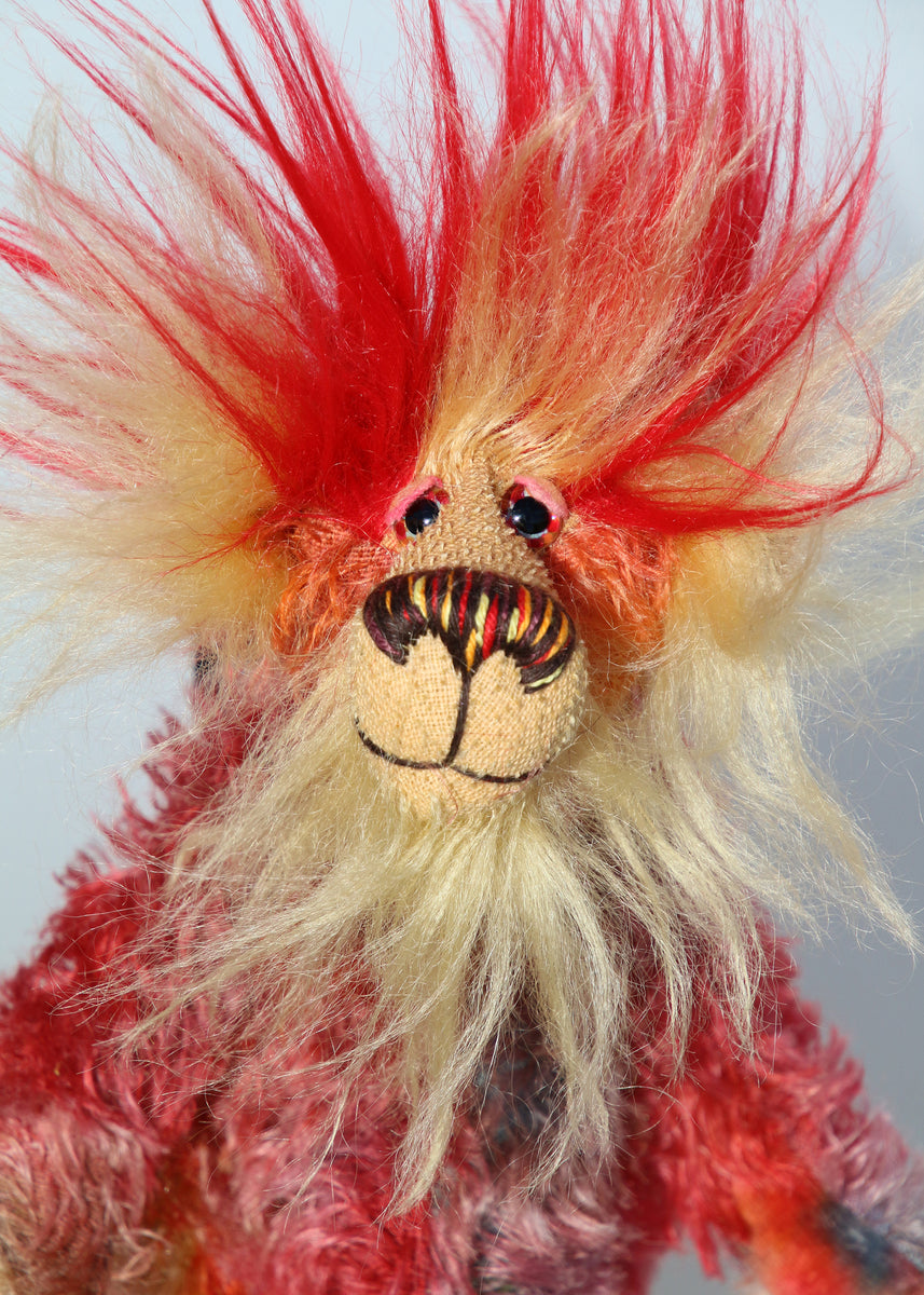 Humphrey Huffleton one of a kind mohair artist bear by Barbara-Ann ...