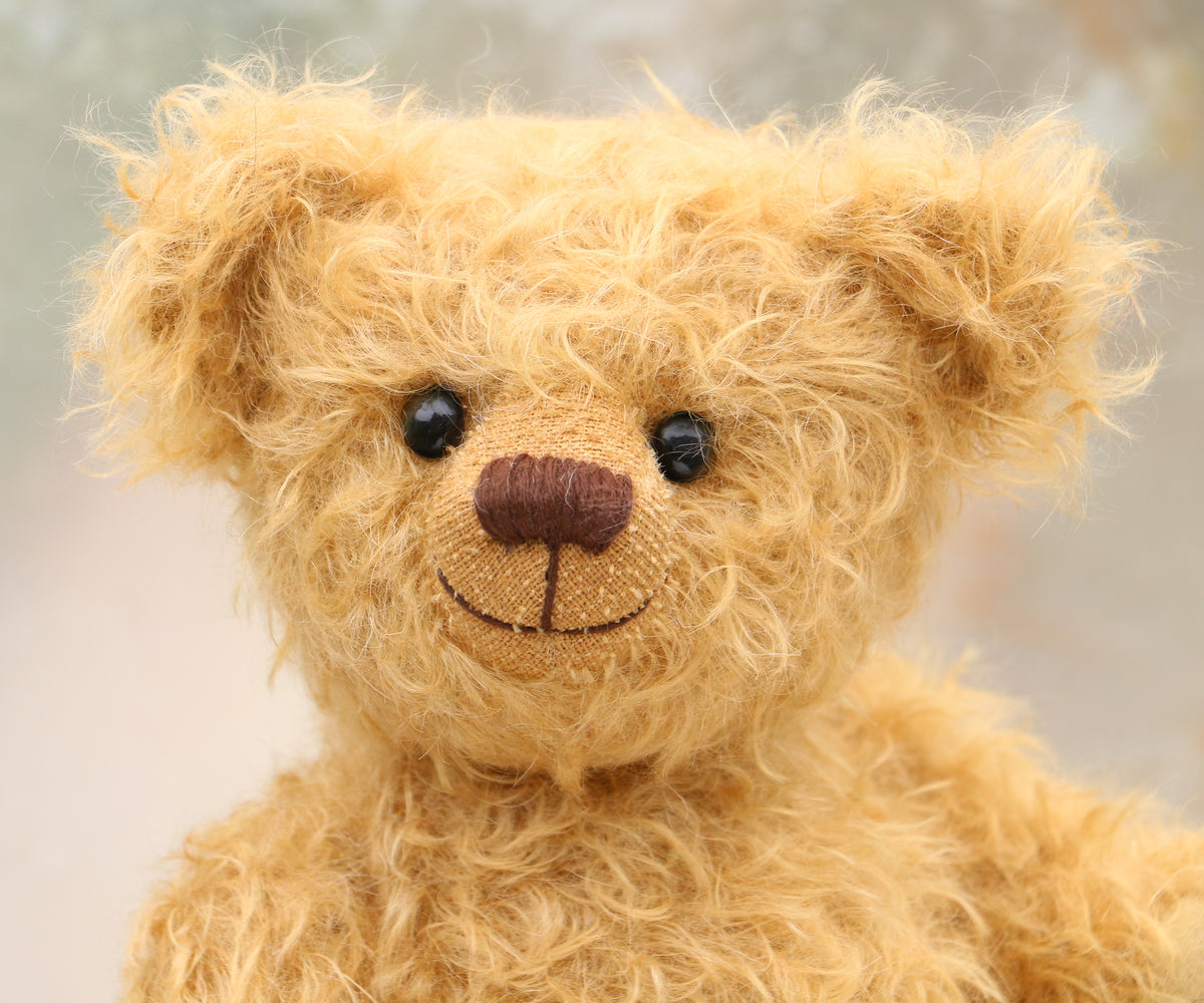 Josh a very sweet traditional mohair atist teddy by Barbara-Ann Bears ...