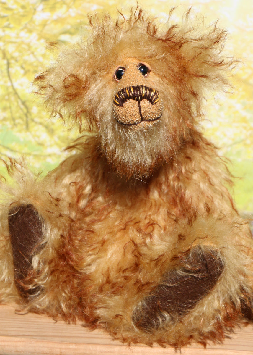 Milo a one of a kind, tipped mohair artist bear by Barbara-Bears ...