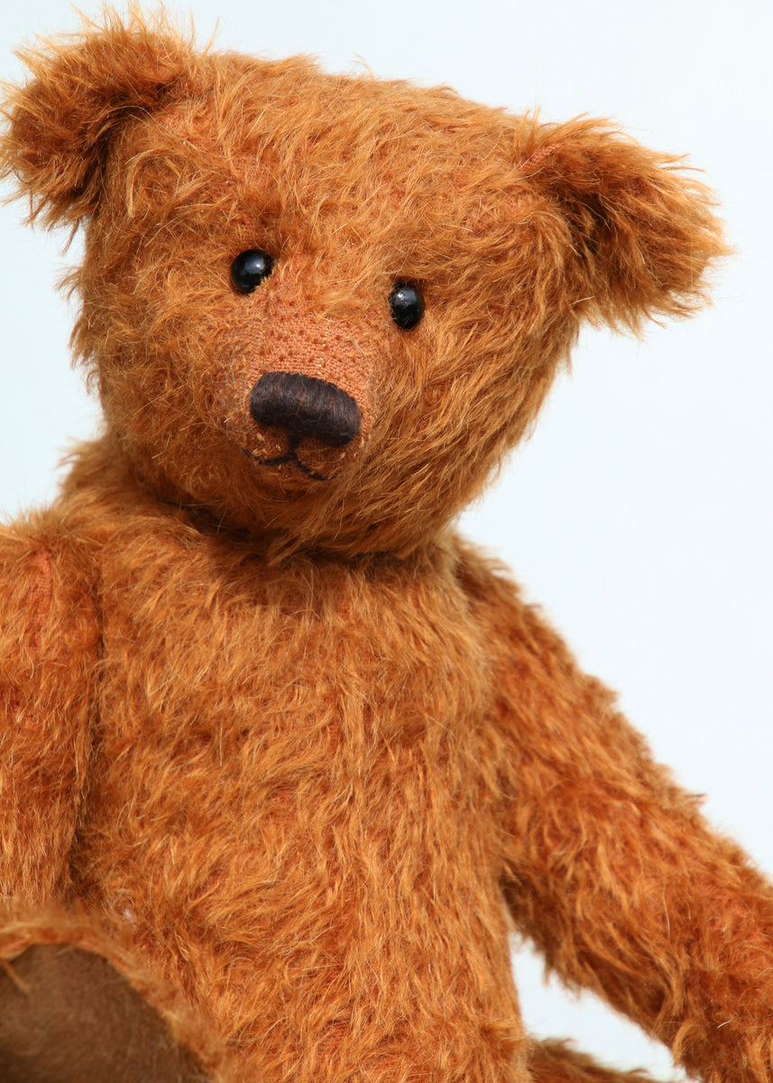 Rusty McPherson is a traditional mohair artist teddy bear by Barbara ...