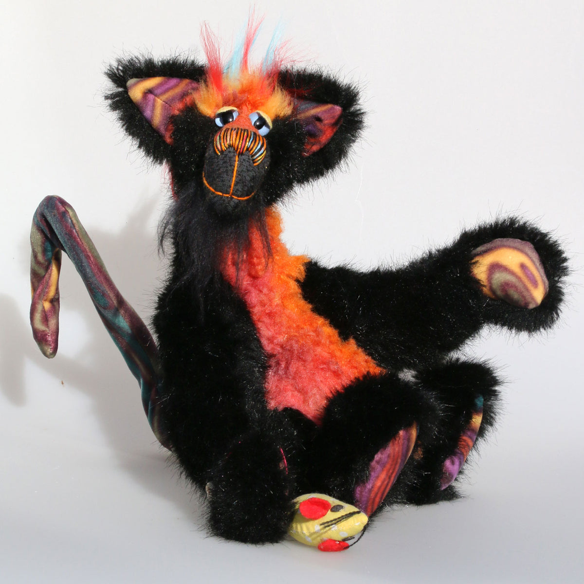 Spooky Norman, a spooky one of a kind, artist cat by Barbara-Ann Bears ...