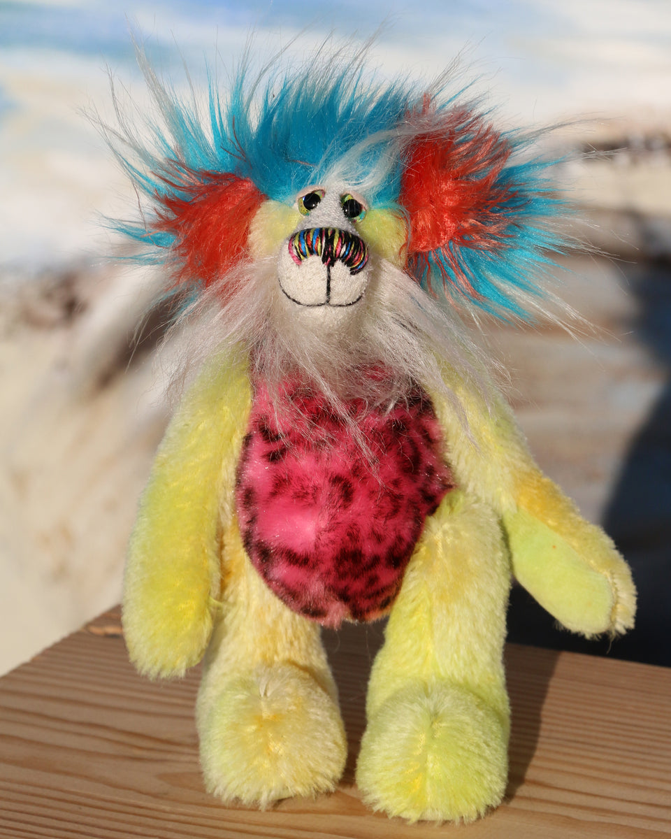 Timmy Tickle Toes a one of a kind artist bear by Barbara-Ann Bears ...